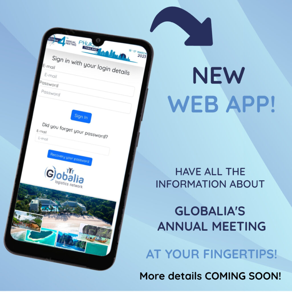Globalia Logistics Network's web app for Annual Meeting