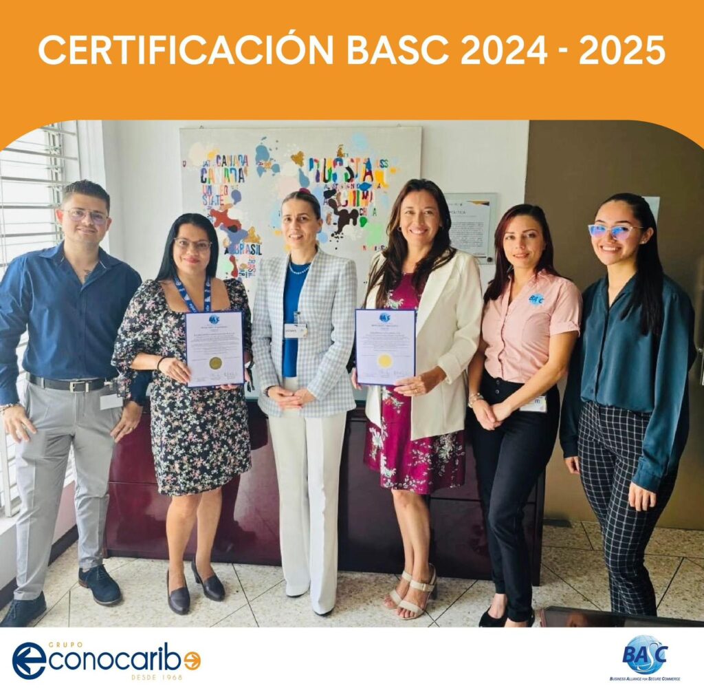Globalia San Jose obtains BASC Certificate