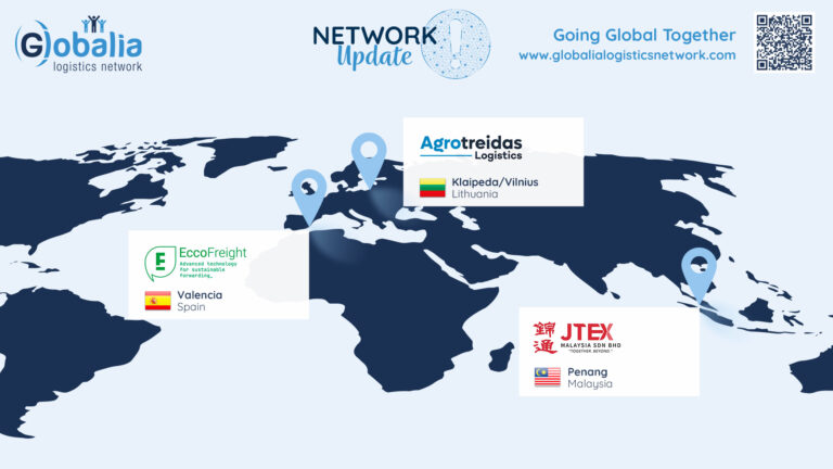 Globalia Logistics Network Expansion with 3 New Members
